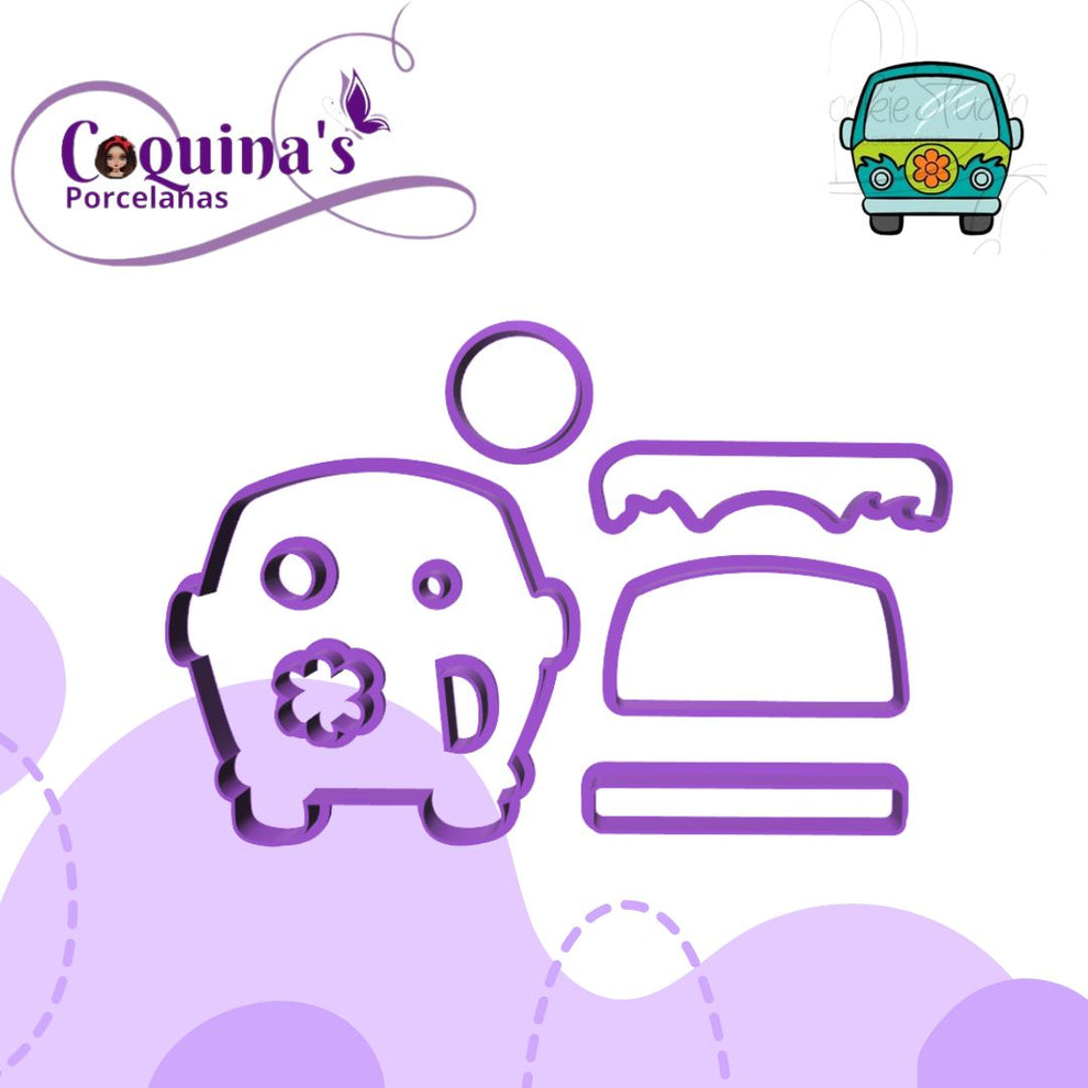 Scooby-Doo Combi (#3003) – Coquina's Clay Art Supplies