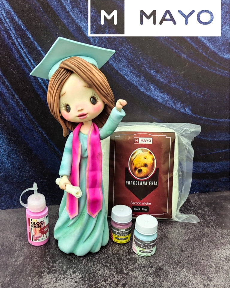 Molde Carita Muneca Graduada C-41 – Coquina's Clay Art Supplies